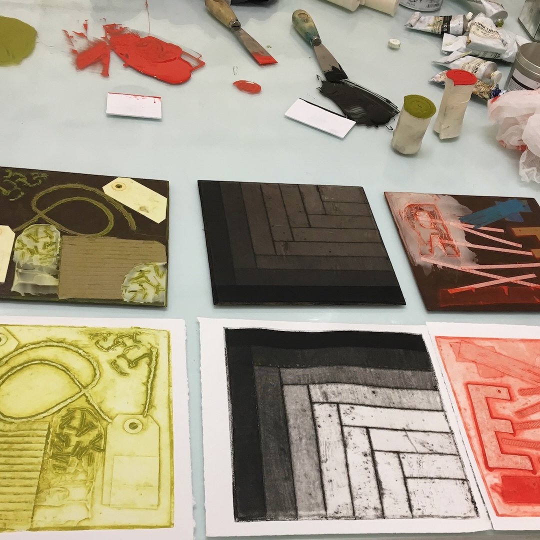 Collagraph Collage Printing - BARN Catalog